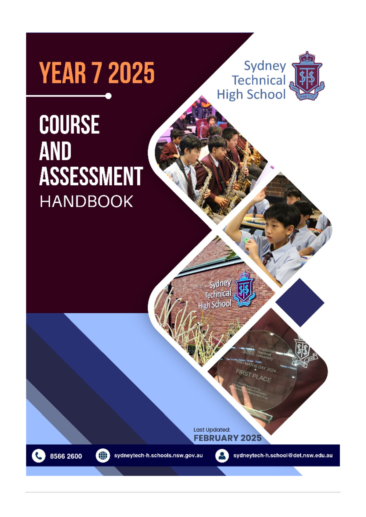 Year 7 Course & Assessment Handbook 2025: Overview & Guidelines - Studocu