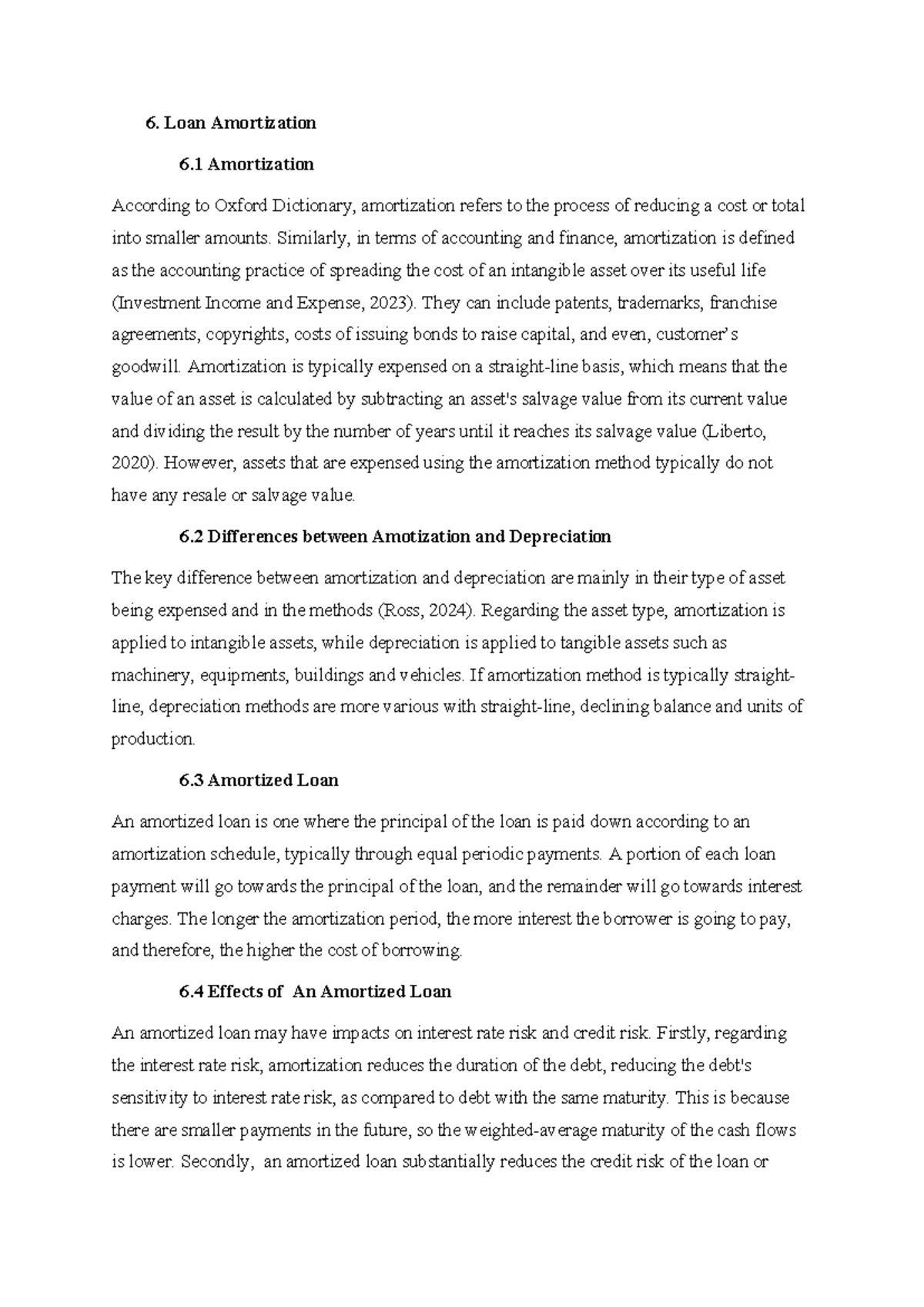 6. Loan Amortization: Key Concepts and Calculations Explained - Studocu