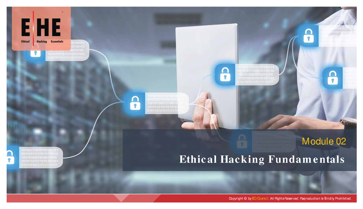 EHEv1 Module 02 Ethical Hacking Fundamentals Overview and Key Concepts - Studocu