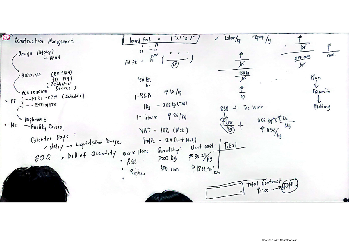 Const. Management 01-31-2022 18 - La Construction Management board foot ...