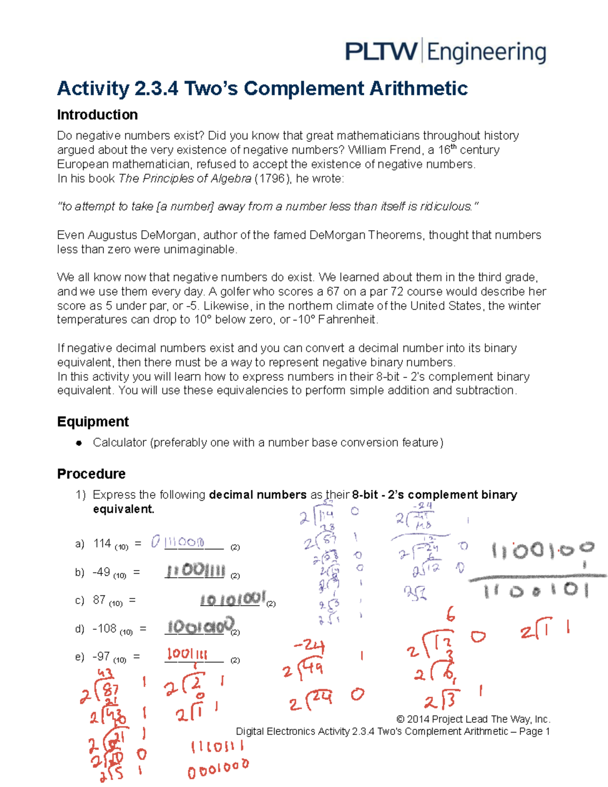 2.3.4.A Two's Complement Arithmetic - Understanding Negative Binary ...