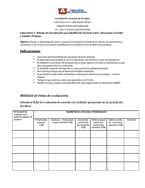 Glosario - Estudio - PERIODO PREPATENTE: Corresponde al tiempo que ...