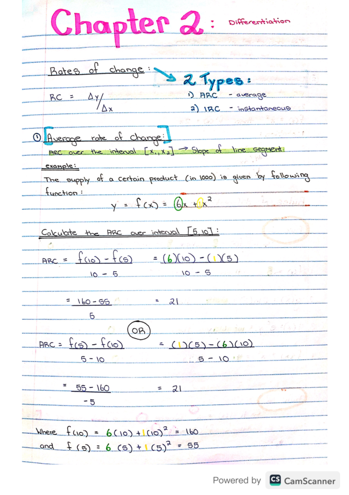 chapter 2 summary and most important factors of differentiation ...