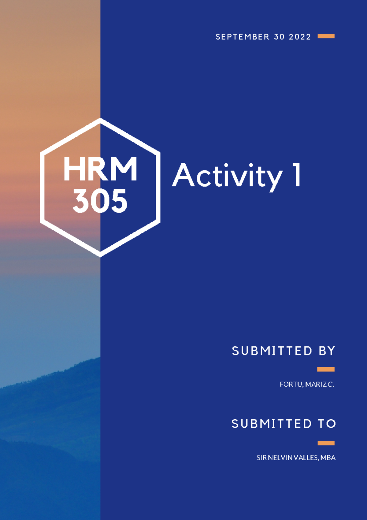 HRM 305 Activity 1 - Insights on Training and Development - Studocu