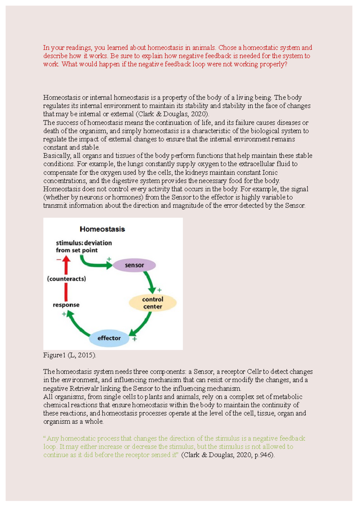 BIOL 1122 Unit 7 - Biology 2 Assignment - In your readings, you learned ...
