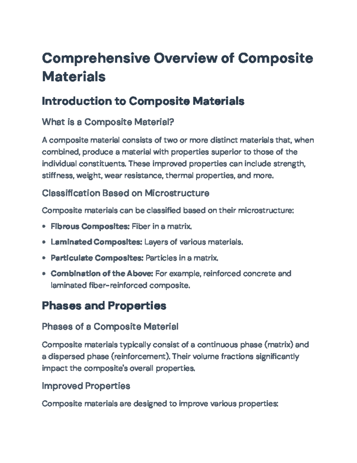 Understanding Composite Materials: Types, Properties, and Applications ...