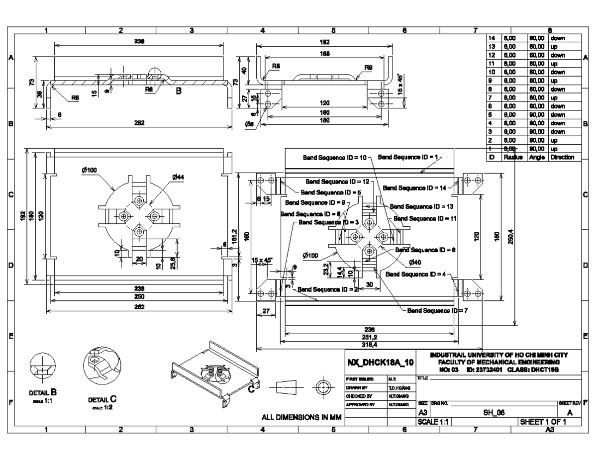 SH 08 - NX Sheet Metal Design Details for DHCT19B - Studocu