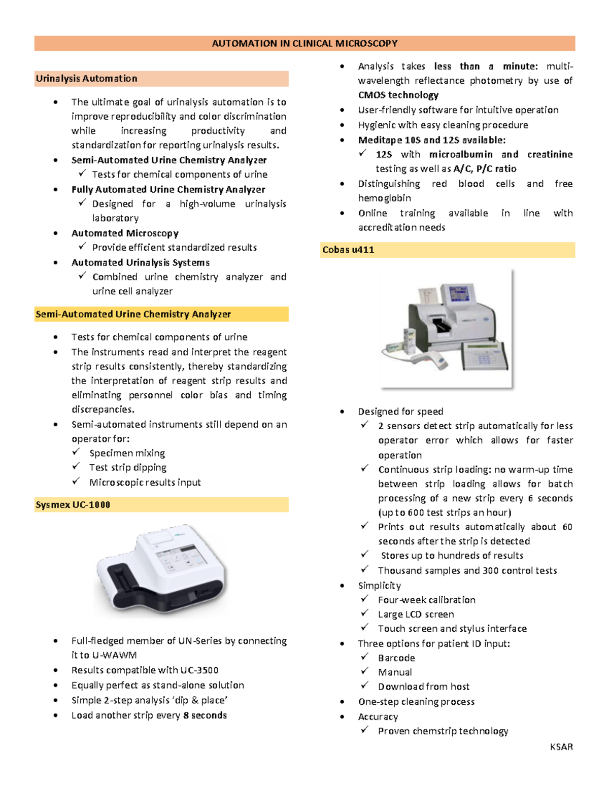 Automation in Clinical Microscopy: Enhancing Urinalysis Efficiency ...