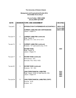 BUSI 2002 Sample Final - Sample Problems for Final Exam BUSI 2002 ...
