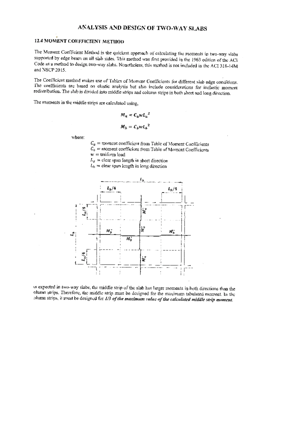 Concrete Slab Reinforcement Spacing Calculation (ENG 101) - Studocu