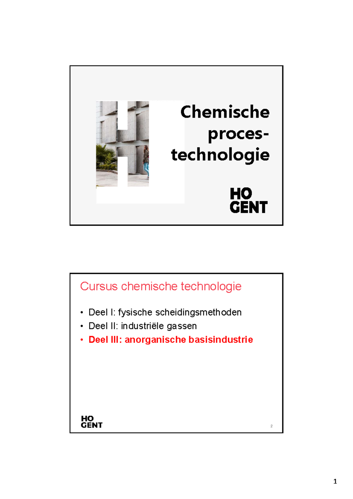 Scheidingstechnieken deel 3 - Chemische proces- technologie Cursus ...