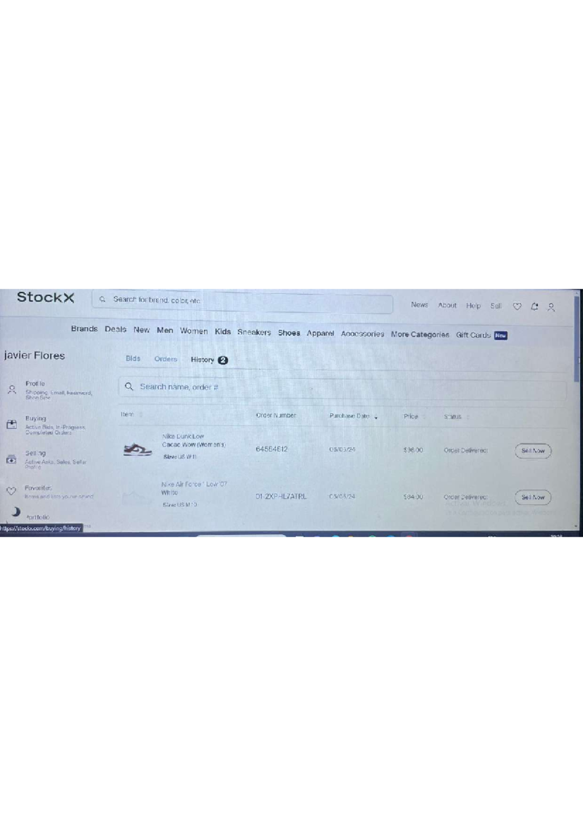 StockX Order Summary - PDF 14 - MMKDKDK - Studocu