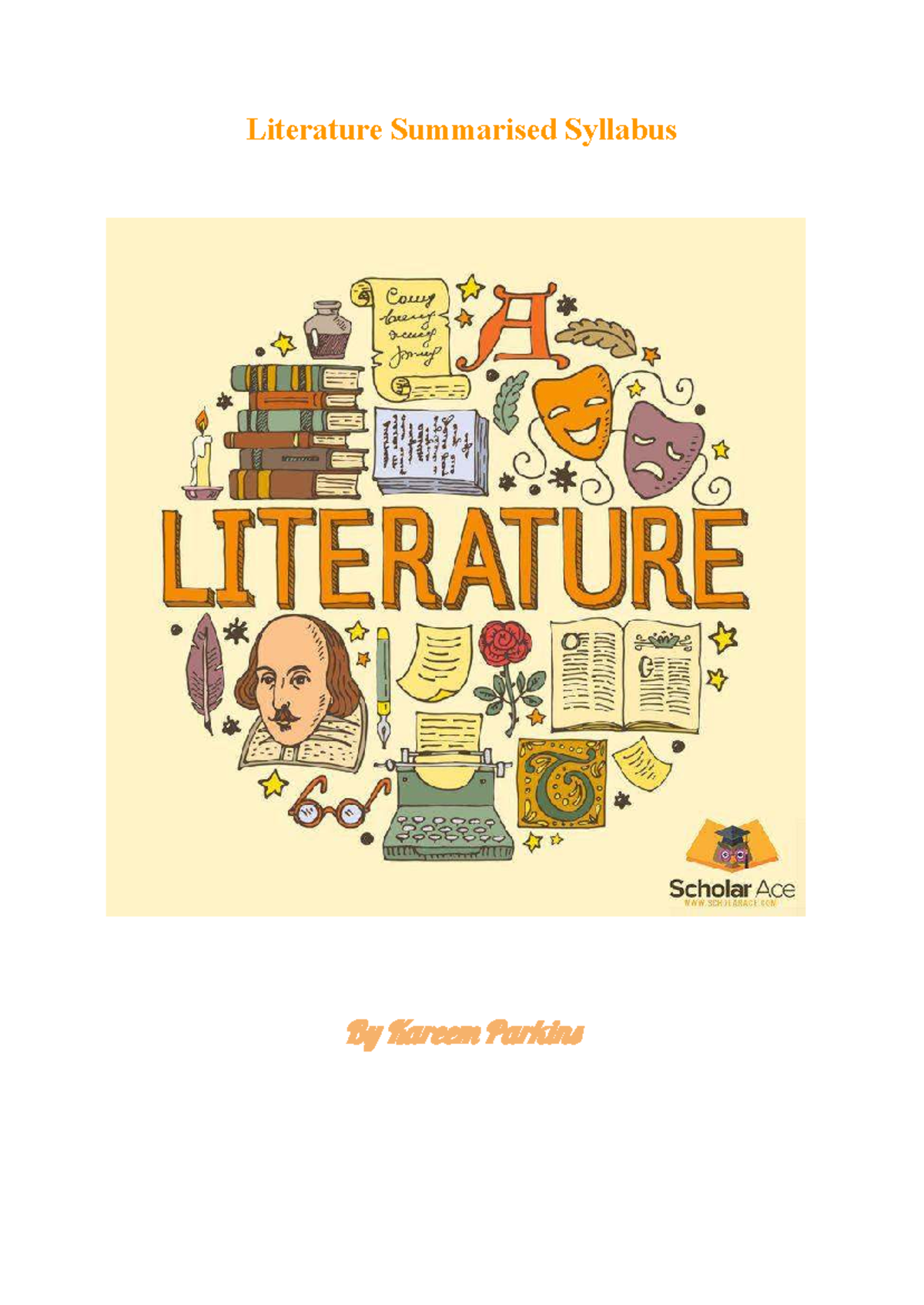 Literature Syllabus Overview: Language & Literature Integration - Studocu