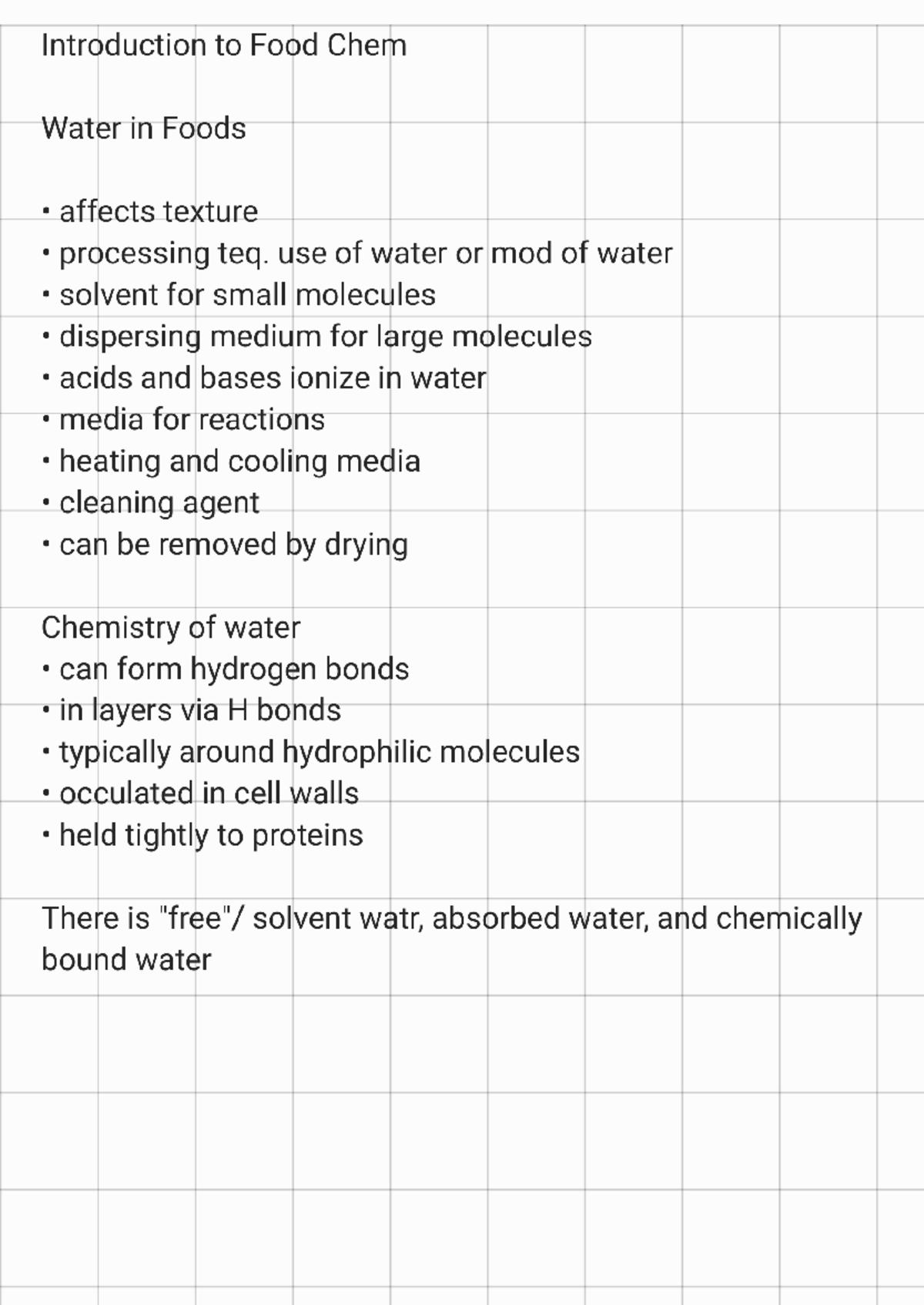 Food Science 301: Understanding Water Activity, pH, and Acidity in ...