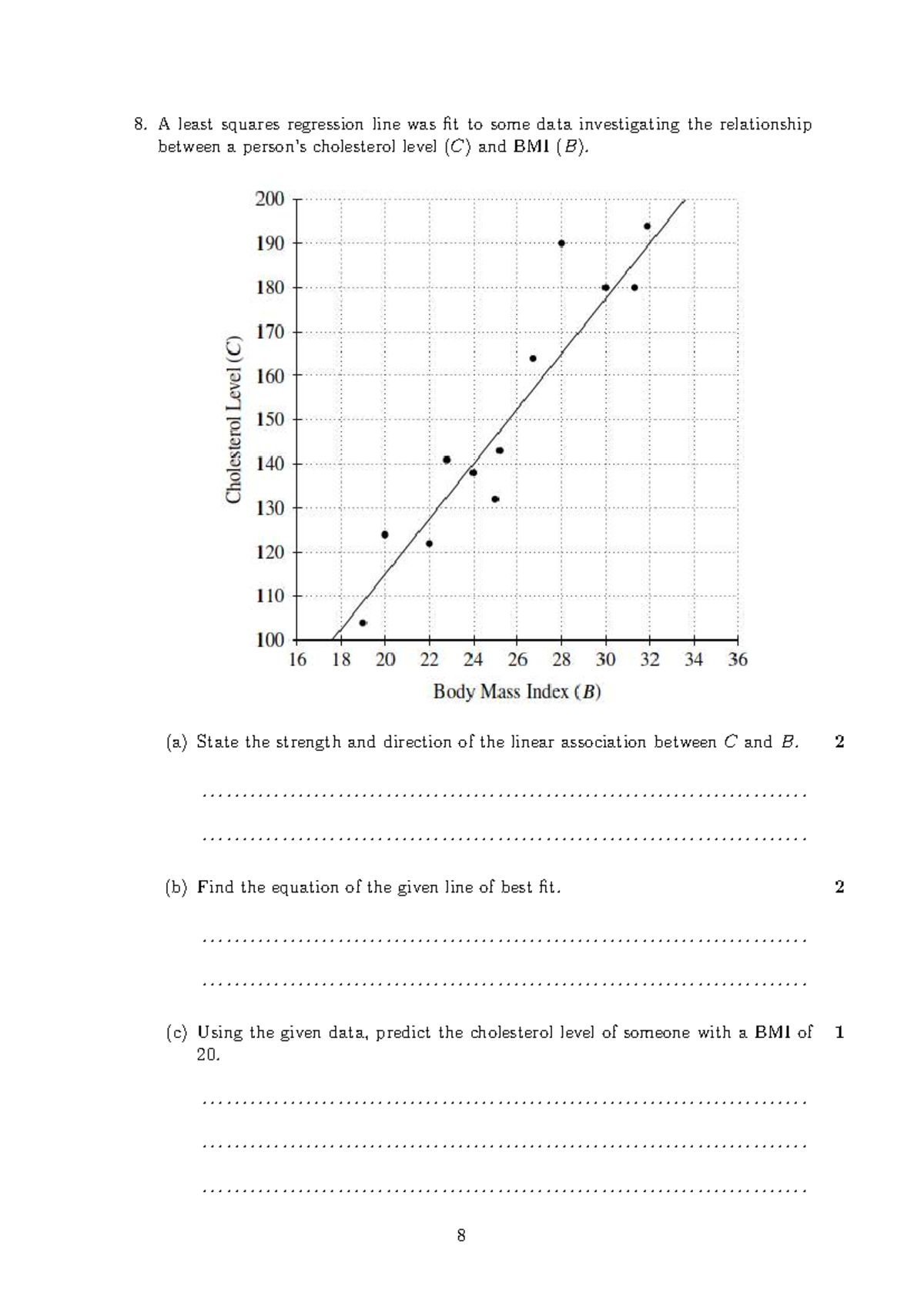 AT3 Past Paper: TCC Bivariate Analysis & Normal Distribution - Studocu