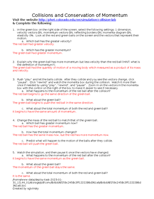 PHY-290 - Physics II Coursework LAB Material and Solutions - PHET ...