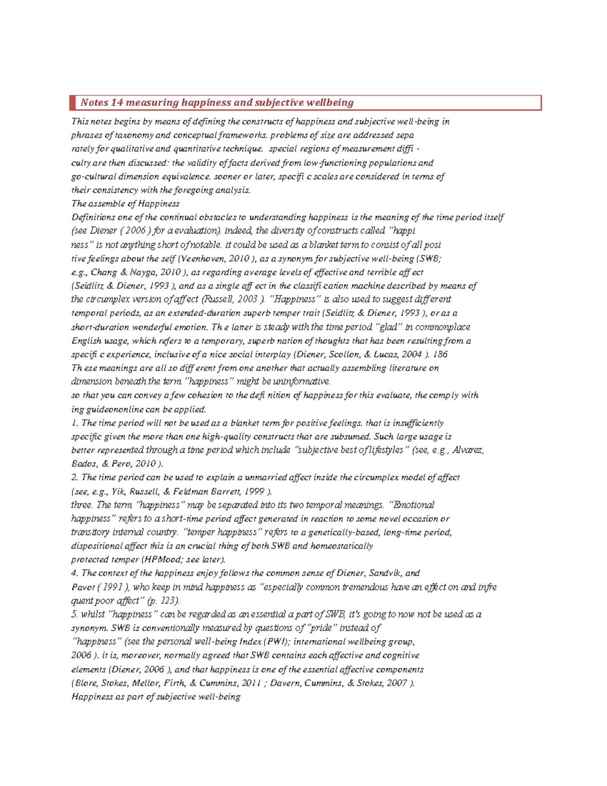Measuring Happiness & Subjective Well-being: Key Concepts & Methods ...