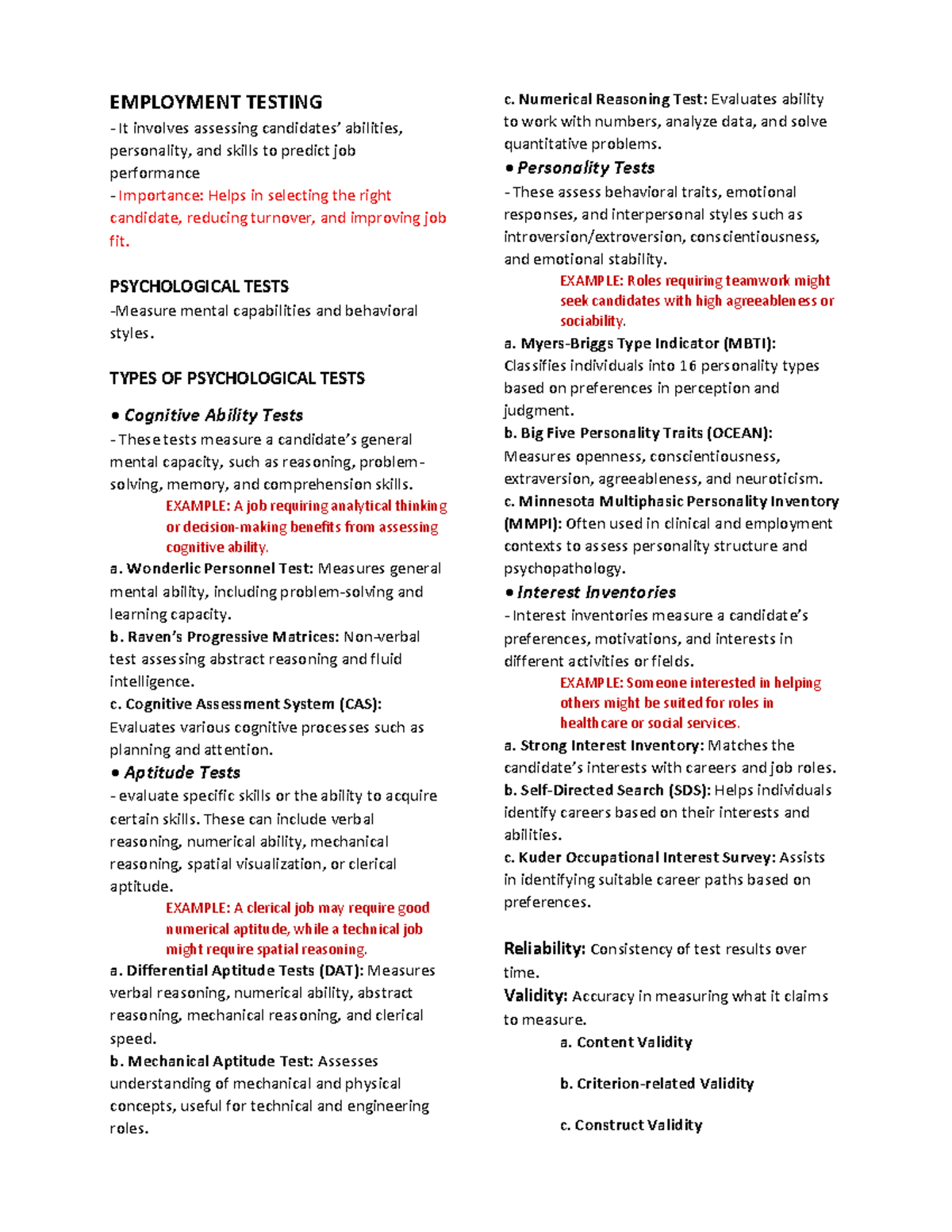 Employment Testing: Key Insights and Methods for Effective Selection ...