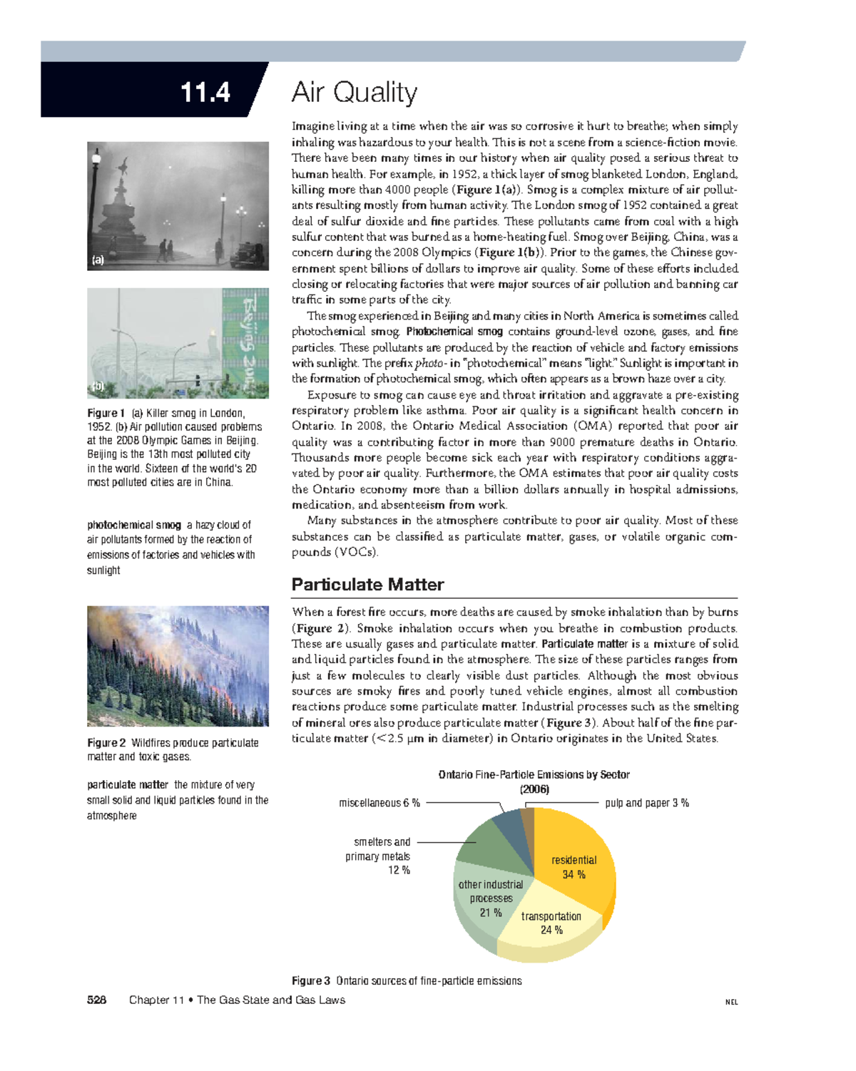 11.4 Air Quality: Historical and Modern Perspectives on Pollution - Studocu