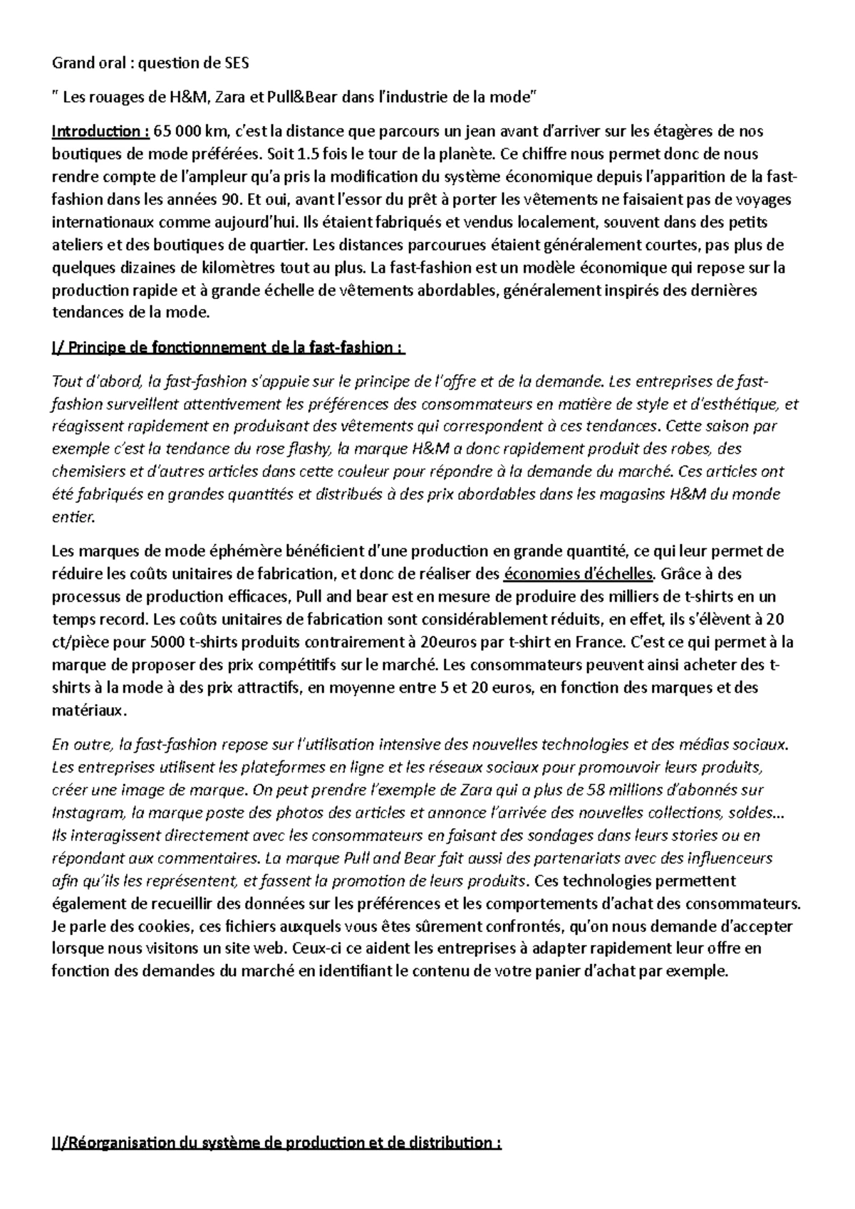 SES : Production 1 - Comprendre la Production Marchande et Non ...