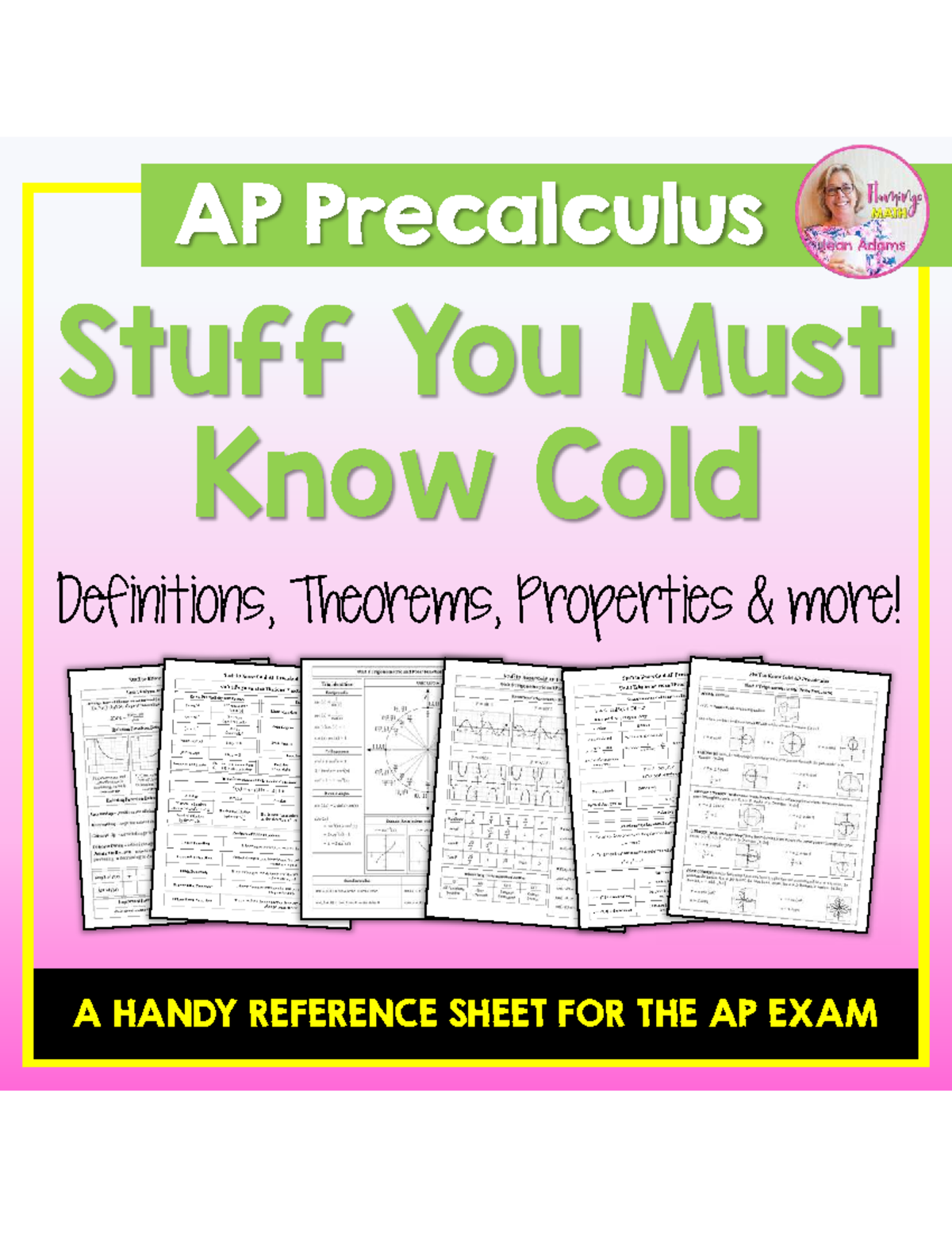 Unit 3 AP Precalculus: Overview of Trigonometric & Polar Functions ...