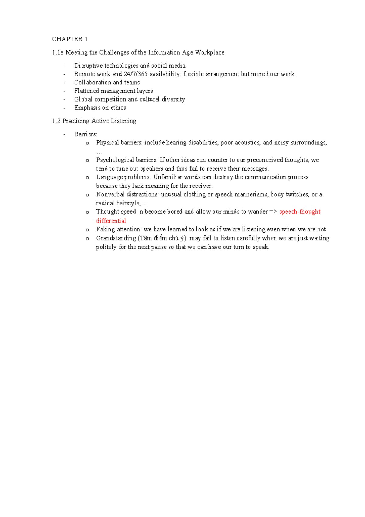 Chapter 1 - note - CHAPTER 1 1 Meeting the Challenges of the ...