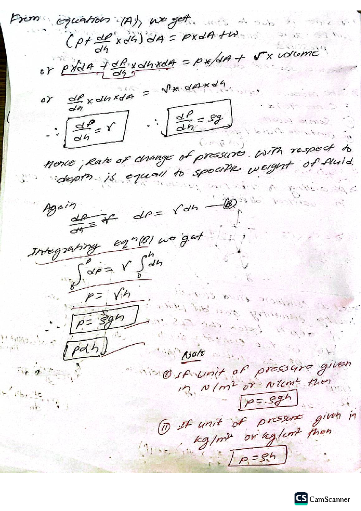 Fluid Mechanics: Hydrostatic Pressure and Flow Dynamics (ENG 101) - Studocu