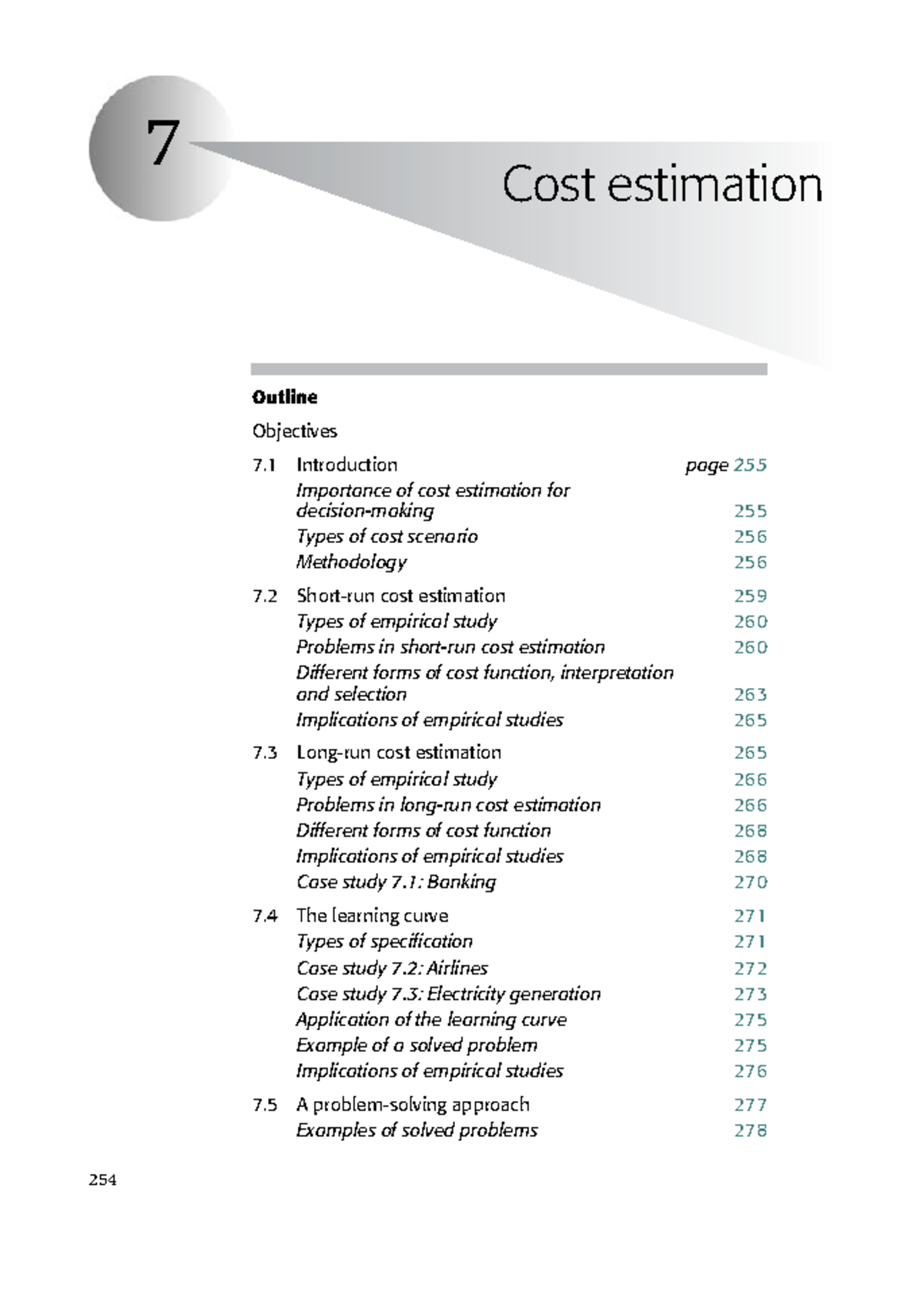 Cost Estimation Overview and Methodologies (W7) - Studocu