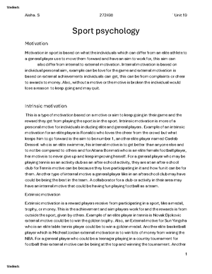 BTEC PE revision notes - BTEC REVISION NOTES TOP TIPS EXPLAIN – GIVE A ...