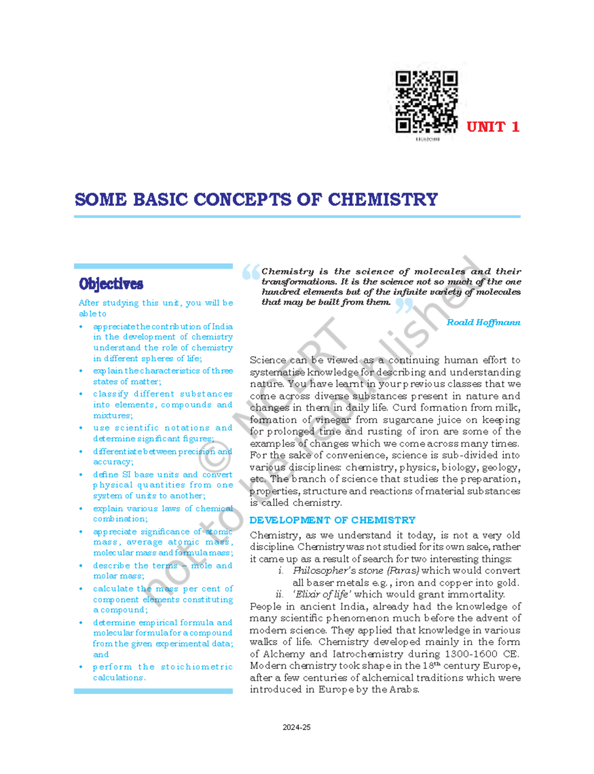 MOLE Concept - PROJECT: Basic Chemistry Principles and Applications ...