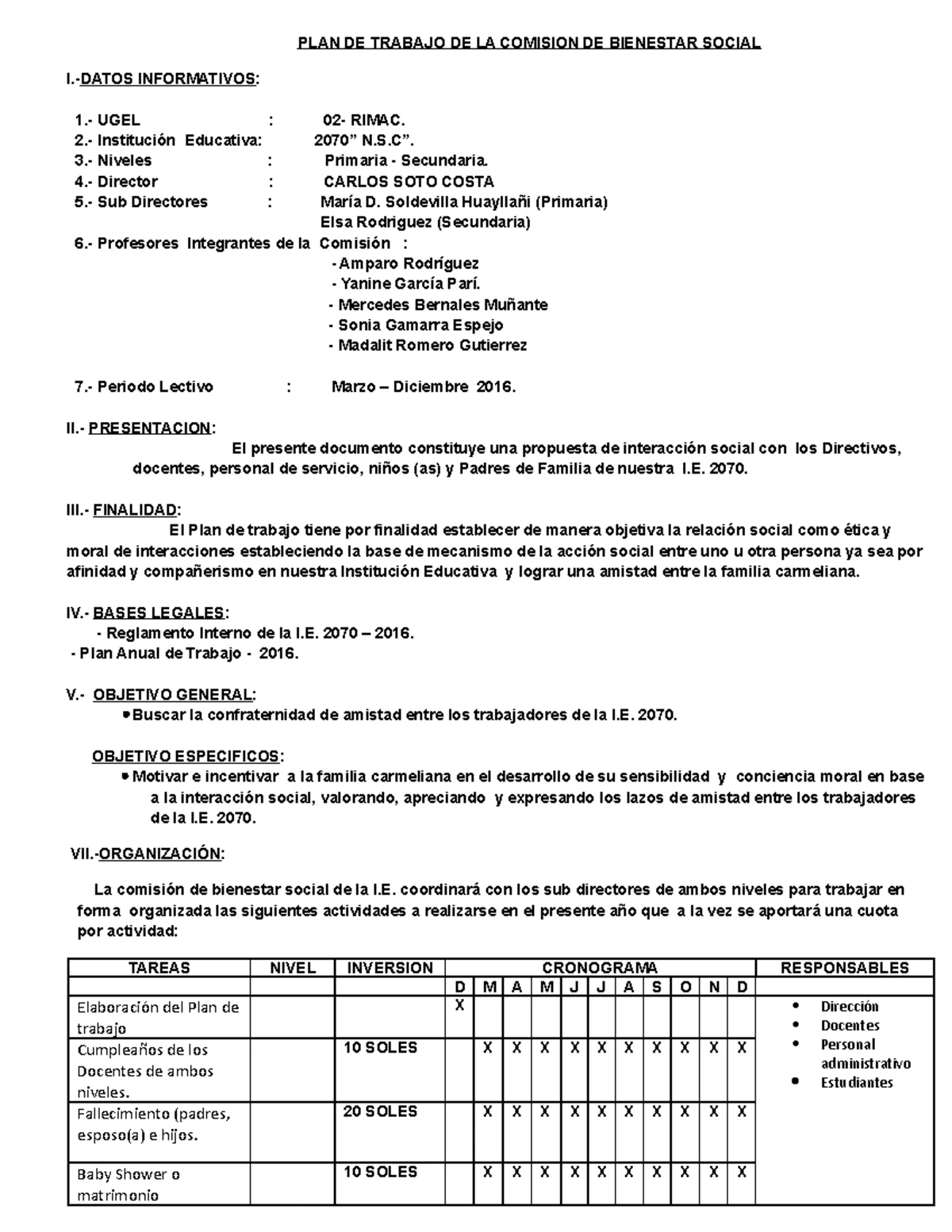 Reglas de Convivencia para Cuarto Grado de Primaria - Valores y Normas ...