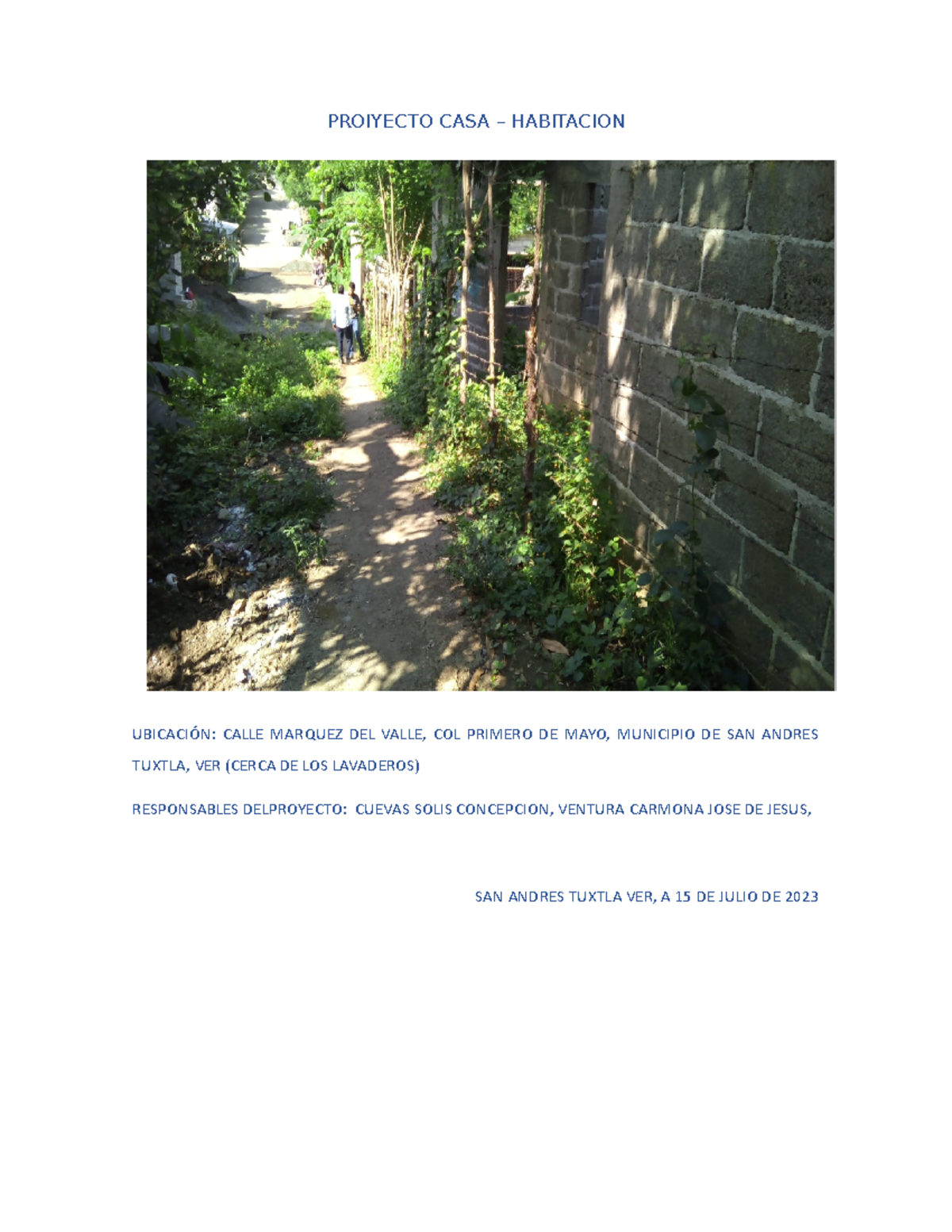 Proiyecto CASA - plan de una casa - PROIYECTO CASA – HABITACION ...