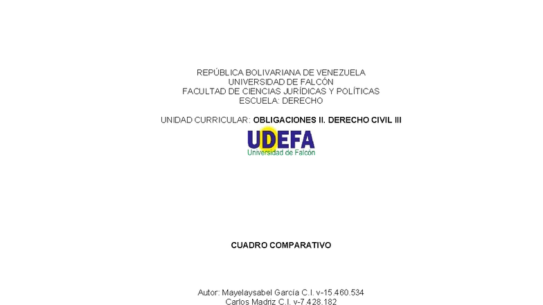 Cuadro Comparativo: Acción Resolutoria vs Exceptio Non Adimpleti ...