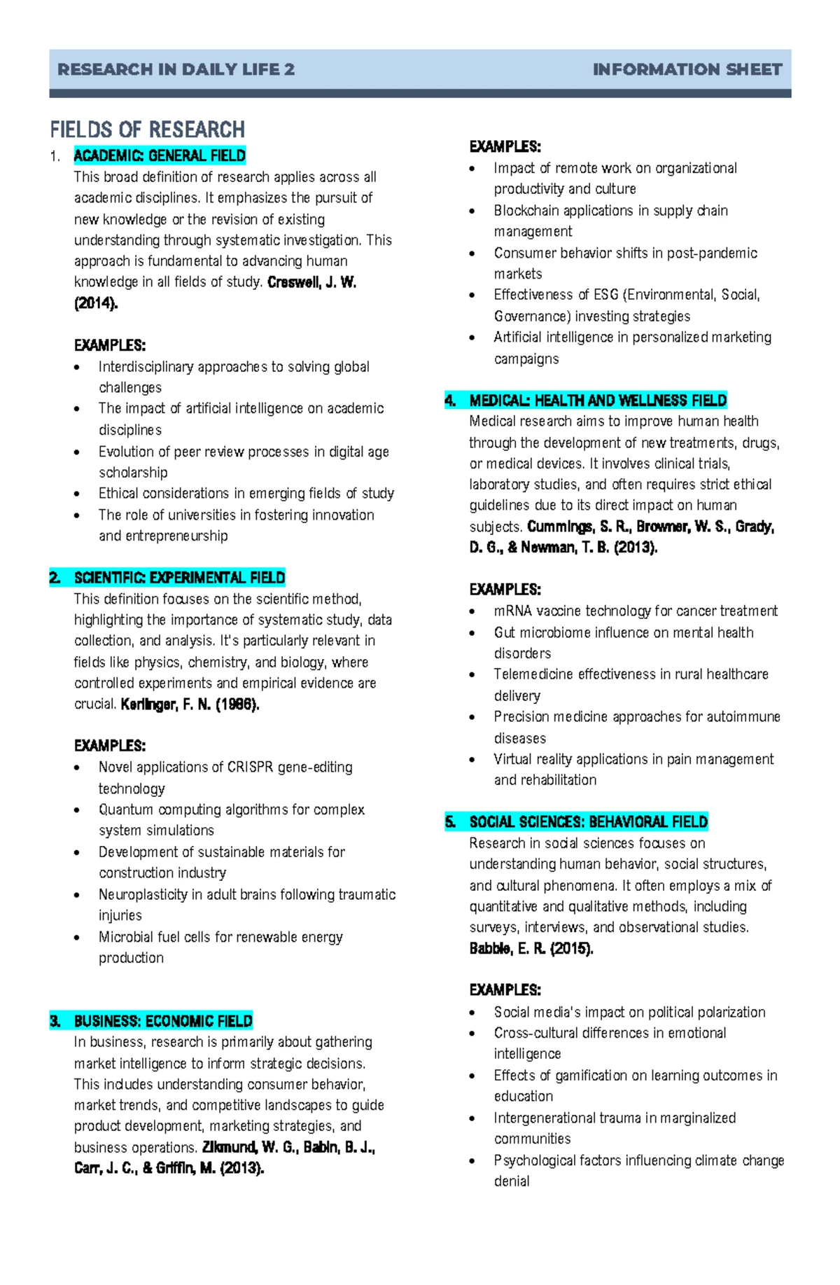 RRL Note-Taking Styles & APA In-Text Citations Guide - Studocu