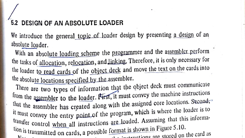 Design of an Absolute Loader - Unit 3C1 Notes - Studocu