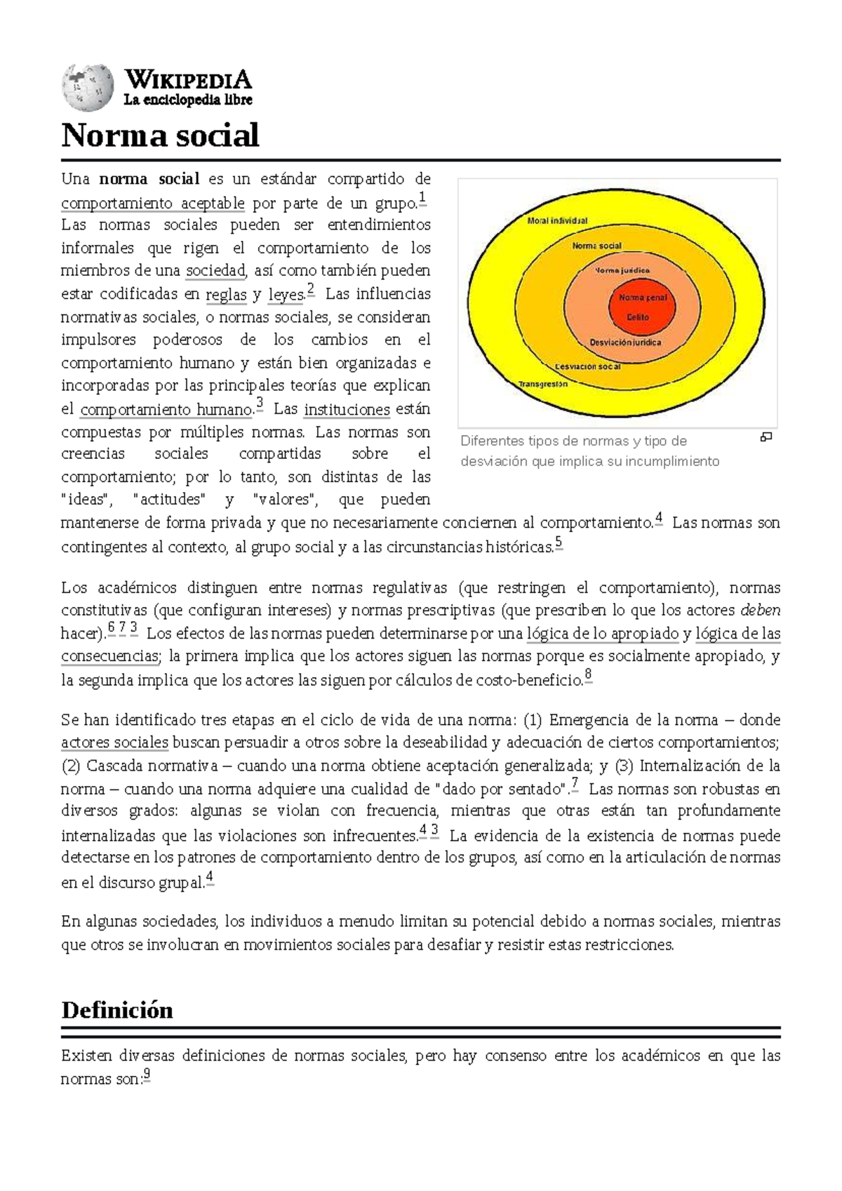 Normas Sociales: Comportamiento y Control en la Sociedad - GEOG 101 ...