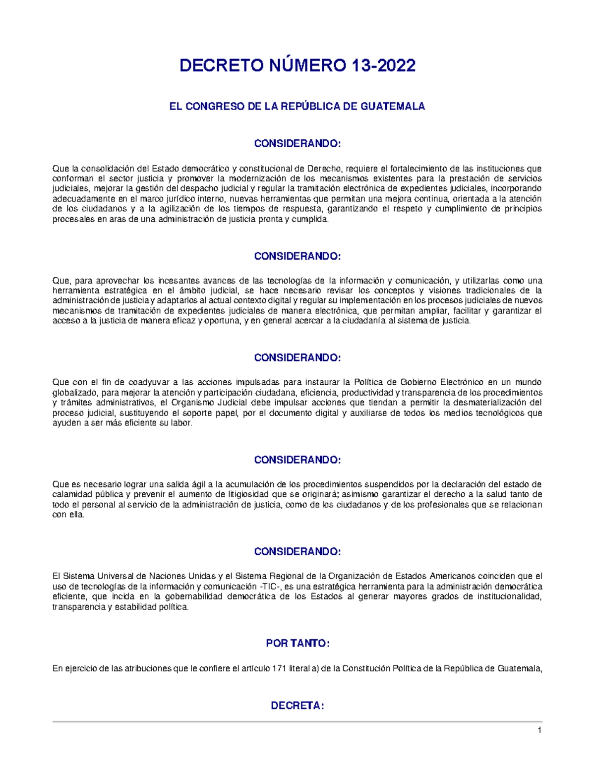 Funciones de la Corte Suprema de Justicia en Guatemala: Análisis y ...