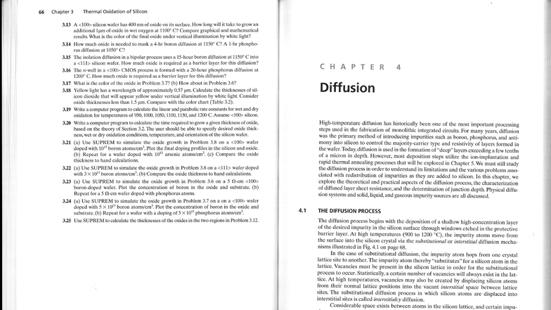 Thermal Oxidation and Diffusion Processes in Silicon (Course Code: 66) - Studocu