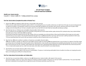 IDS 105 Intitial POST 3-1 - IDS 105 INTITIAL POST 3- For your initial ...