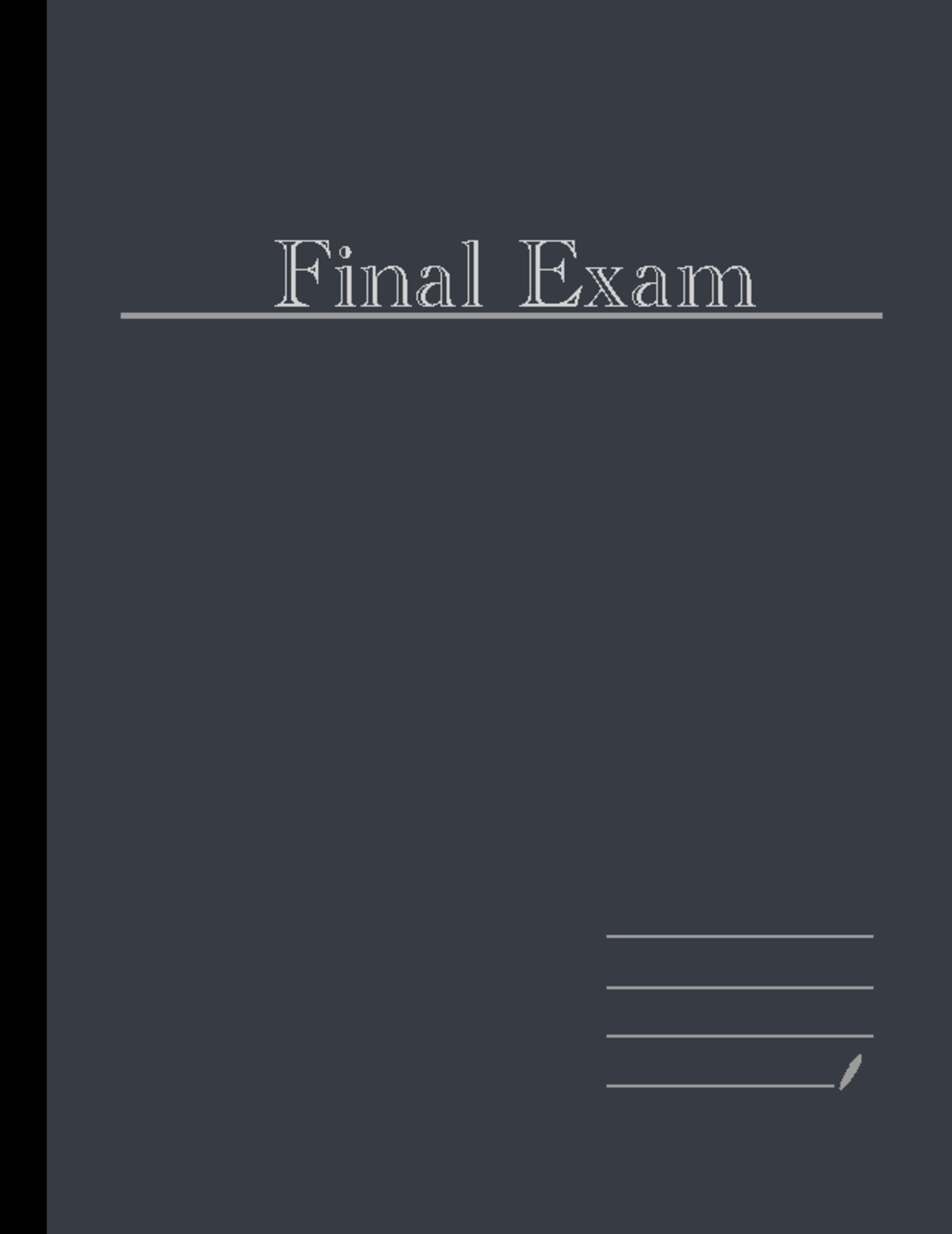 Final Exam - Math Concepts Review for Course Code: n/a - Studocu