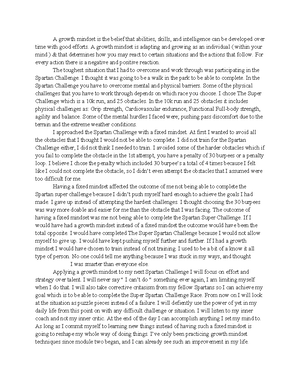 [Solved] IDS 104 Module Four Activity Template Please reference the Module - Mindset and Growth ...