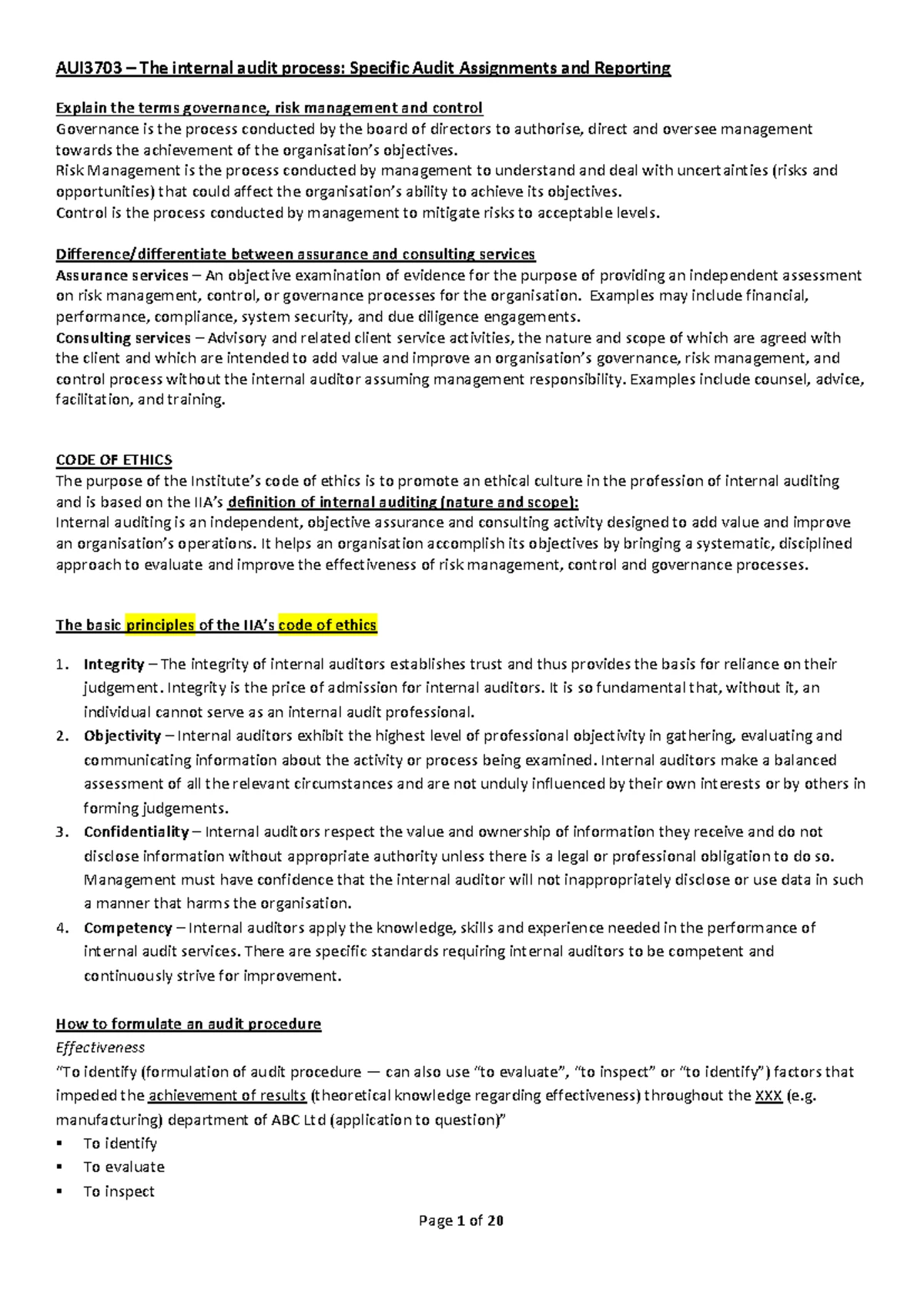 AUI3703 Exam Oct 2022 Final - UNIVERSITY EXAMINATIONS Oct/Nov 2022 AUI ...