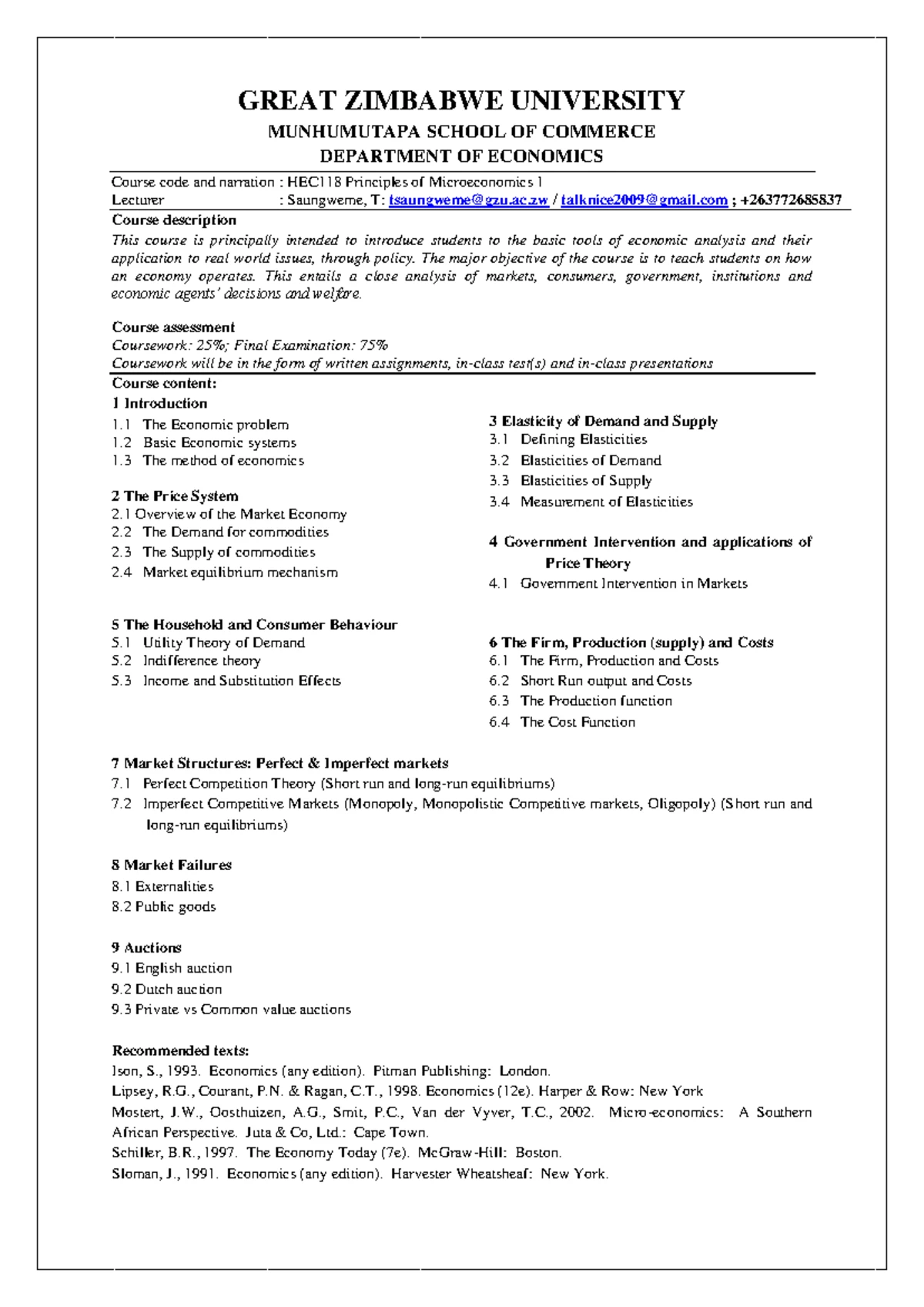 Shona Grammar-1 - Mipanda yemazita (Noun classes) Mupanda 1 Munowanikwa ...