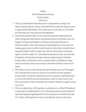 Case study #7 JCB in India (Hill & Hult, pages 392-93) - xxxxx BUS 493 ...