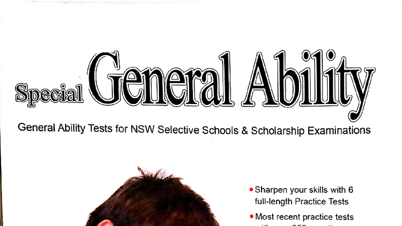 Special General Ability Practice Tests for NSW Selective Schools - Studocu