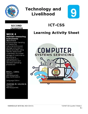 Q1 LE PE & Health 8 Lesson 5 Exemplar for Matatag Curriculum Implementation - Studocu