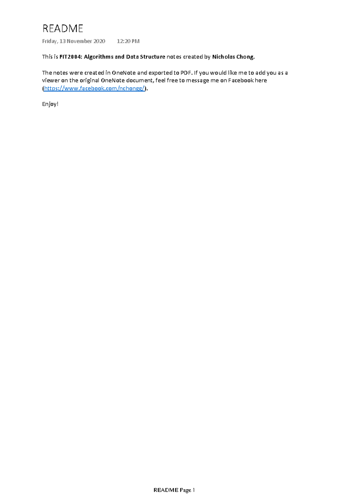 FIT2004 Full Notes - This is FIT2004: Algorithms and Data Structure ...