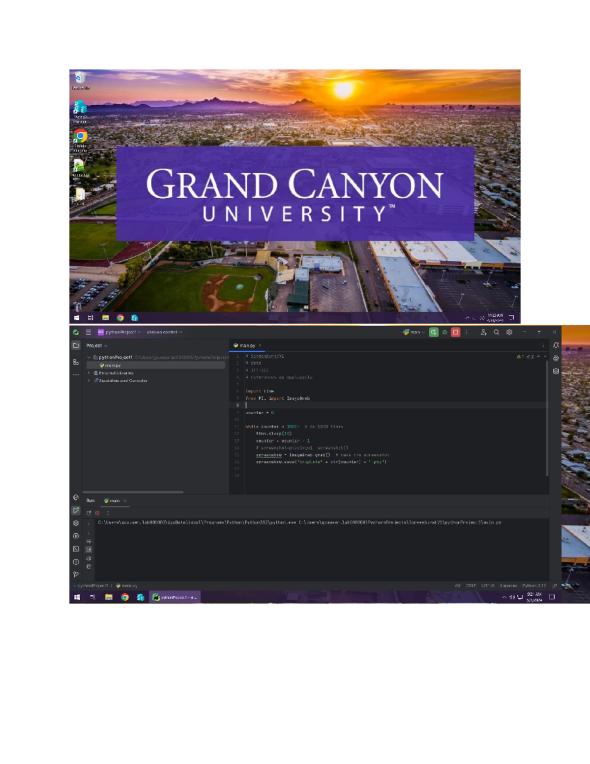 ITT-111 - Python Project Overview: Setting Up Azure Screenburst - Studocu