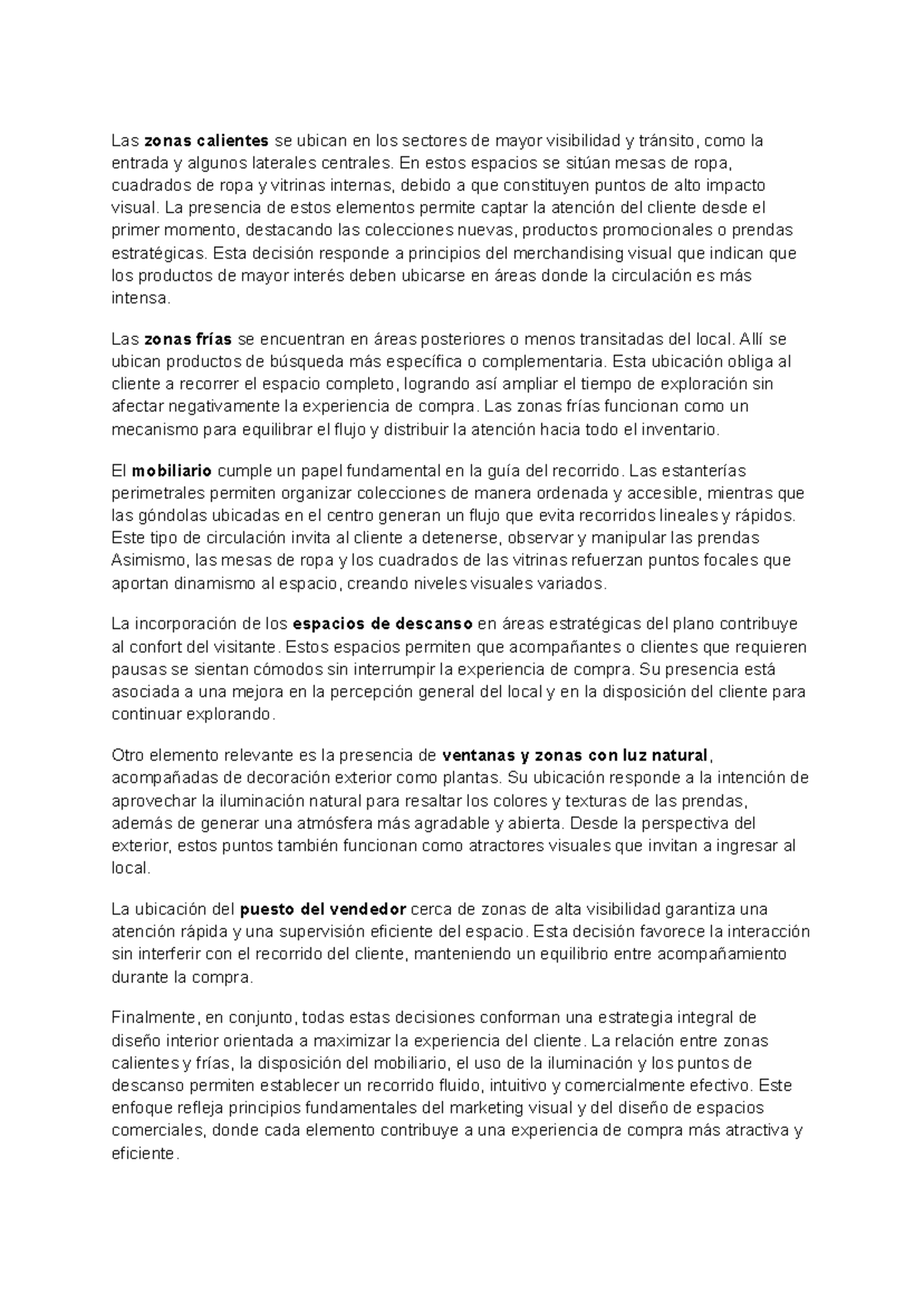 Estrategias de Merchandising Visual en Diseño de Espacios Comerciales ...