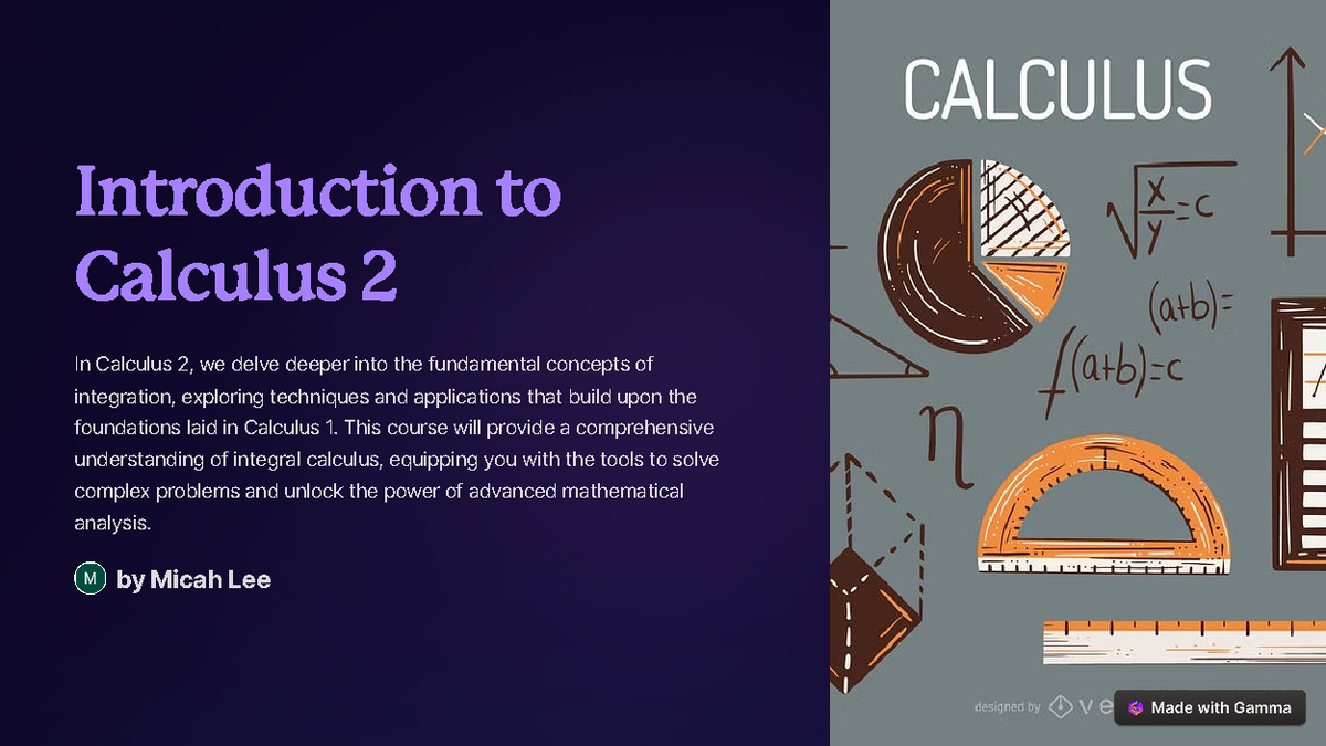 Calculus 2: In-Depth Study of Integration Techniques and Applications ...